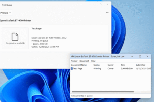 Restore Legacy Print Que in Windows 11 – TechNotes